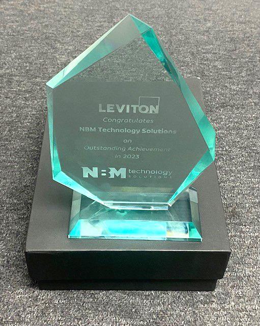 NBM Technology Solutions Ltd Receives 'Outstanding Achievement' Award from Leviton | NBM Technology
